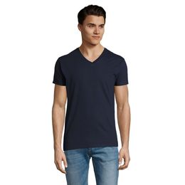 SOLS - "Imperial" T-Shirt V-Ausschnitt f&uuml;r Herren (Dunkelblau)