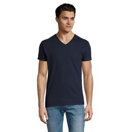 SOLS - "Imperial" T-Shirt V-Ausschnitt f&uuml;r Herren (Dunkelblau)