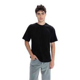 Regul&auml;re Passform Rundhals Kurzarm T-Shirt