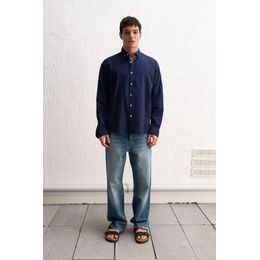 Baumwoll &Uuml;bergr&ouml;&szlig;e Hemdbluse