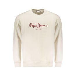 Pepe Jeans Bianco Baumwoll Sweatshirt f&uuml;r Herren