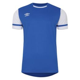Umbro - "Cavelle" T-Shirt f&uuml;r Herren (K&ouml;nigsblau/ Brillantes Wei&szlig;)
