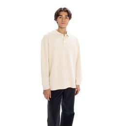 Komfort Fit Polohemd mit Knopfdetails