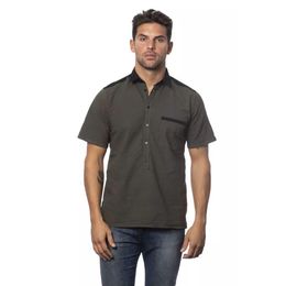 Verri Strukturiertes Henley-Shirt