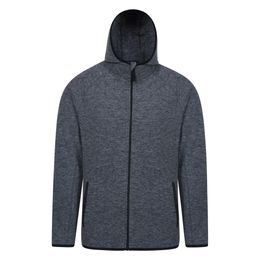 Mountain Warehouse Herren Snowdon II Full Zip Hoodie (schwarz)
