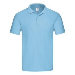 Fruit of the Loom - "Original" Poloshirt f&uuml;r Herren (Himmelblau)