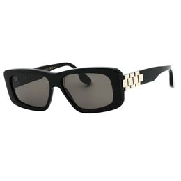 Victoria Beckham - Sonnenbrille Mit Dunkelgrauen Gl&auml;sern Und Schwarzen Gl&auml;sern