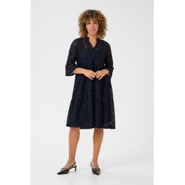 Cream Kleid A-shape Navy Blazer navy