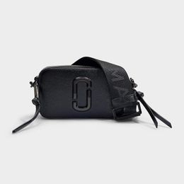 Die Snapshot Umh&auml;ngetasche - Marc Jacobs - Schwarz - Leder