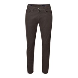 Tapered-fit-Jeans Pierre Cardin "Lyon", Herren, Gr. 34-34, L&auml;nge 34, mulch, Obermaterial: 98% Baumwolle CO. 2% Elasthan EL., Jeans, mit geradem Schnitt