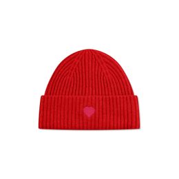 Strickm&uuml;tze Codello "Codello M&uuml;tze", Damen, Gr. 1, rot, Obermaterial: 90% Wolle WO. 10% Kaschmir WS., M&uuml;tzen Strickm&uuml;tze, aus edlem Wolle-Kaschmir-Mix