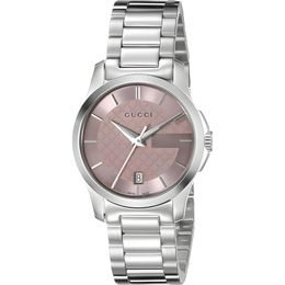 Gucci G-Timeless Rosa Zifferblatt Damenuhr - Modell YA126524