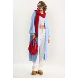 Oversize Strickjacke