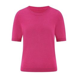 Peter Hahn - Rundhals-Twinset, pink, Gr. 44 / L - Baumwolle