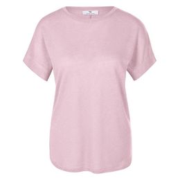 Peter Hahn - Rundhals-Shirt, ros&eacute;, Gr. 38 / S - Lyocell