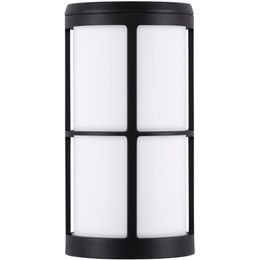 NOVA LUCE Au&szlig;en-Wandleuchte "STONE", schwarz, 1 Stk., Leuchten
