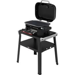 Elektrogrill Weber "LUMIN COMPACT", schwarz, B:70cm H:96cm T:55cm, Kontaktgrill_Standgrill_Tischgrill_Teppanyakigrill, mit Stand (2026)