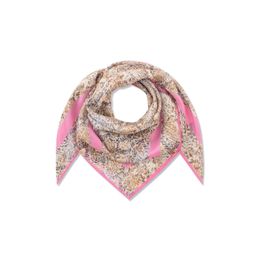Modetuch Codello "Codello Tuch", Damen, rosa (beige), Obermaterial: 100% Seide silk., Modet&uuml;cher, Snake-Print