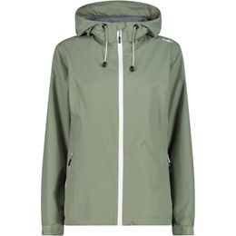 CMP Regenjacke Damen - Gr&ouml;&szlig;e 34 - gr&uuml;n