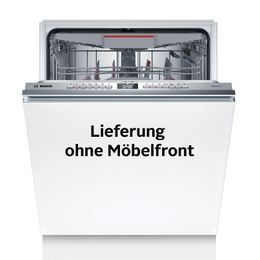 Bosch vollintegrierbarer Geschirrsp&uuml;ler "SMV4ECX32E", Energieeffizienz: A (A-G), silber (wei&szlig;), B:59,8cm H:81,5cm T:55cm, Geschirrsp&uuml;ler, Info Light - erlischt bei Beendigung des Sp&uuml;lvorgangs, flexible K&ouml;rbe