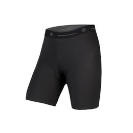 Funktionsboxer ENDURA "ENDURA Unterhose", Damen, Gr. XS, schwarz, Obermaterial: 90% Polyester PES. 10% Elasthan EL., slim fit, Unterhosen, mit antibakteriellem Sitzpolster