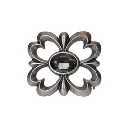 Lederg&uuml;rtel BA98-Cologne "BA98-Cologne Accessoires", Damen, silber, Obermaterial: 100% Metall MT., G&uuml;rtel Lederg&uuml;rtel, 4cm G&uuml;rtelschlie&szlig;e zum wechseln