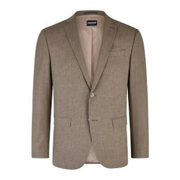 Jerseysakko HECHTER PARIS "HECHTER PARIS FM Sakko", Herren, Gr. 26, beige, Obermaterial: 54% Polyester PES. 41% Wolle WO. 5% Elasthan EL., regular fit, Sakkos, mit 2 Patten- und 1 Brusttasche