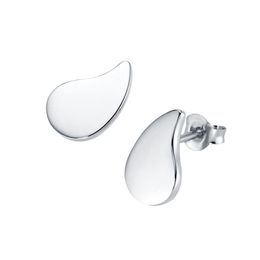 Paar Ohrstecker "Tropfenform, Silber 925", silber, Giorgio Martello MILANO, Ohrringe, Damen, Silber 925 (Sterlingsilber)