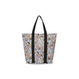 Shopper Codello "Codello Tasche", Damen, grau, Obermaterial: 100% Baumwolle CO., bedruckt, Taschen Shopper, aus robustem Jacquard-Gewebe