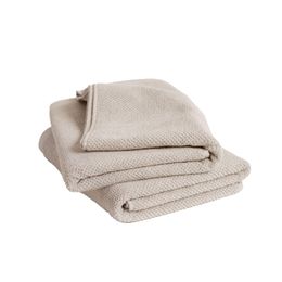 Duscht&uuml;cher HERZBACH HOME "Spa", sandgrau, 2 Stk., Obermaterial: 100% Baumwolle CO., Handt&uuml;cher, 525g/m&sup2;, Premium-Qualit&auml;t, 100% Baumwolle, einfarbig
