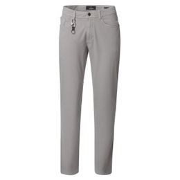 Chinohose Casamoda "Casamoda 5-pocket Style STEVE uni", Herren, Gr. 40/34, L&auml;nge 34, hellgrau, 97% Baumwolle, 3% Elasthan, Hosen Chinohose