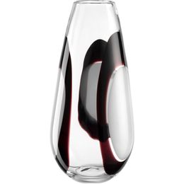 Dekovase Leonardo "GK/Vase OCCHI BLANC", bunt (mehrfarbig), B:17,5cm H:37cm T:17,5cm, Glas, Vasen