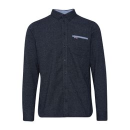 Langarmhemd FQ1924 "Langarmhemd FQSteven", Herren, Gr. 4XL, N-Gr, blau (navy blazer), Obermaterial: 100% Baumwolle CO., Hemden