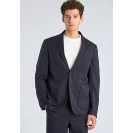 Anzugsakko LINDBERGH "Sakko Relaxed Fit", Herren, Gr. L, navy, Obermaterial: 70% Polyester, 28% Viskose, 2% Elasthan. Futter: 100% Polyester, Sakkos
