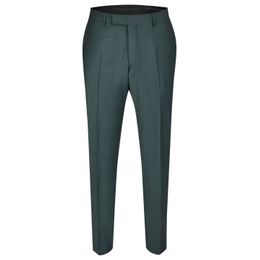Anzughose HECHTER PARIS "HECHTER PARIS FM Anzughose", Herren, Gr. 46, N-Gr, hunter gr&uuml;n, Obermaterial: 53% Polyester PES. 43% Schurwolle WV. 4% Elasthan EL., regular fit, Hosen Anzughose, Unimuster