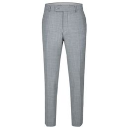 Anzughose HECHTER PARIS "HECHTER PARIS FM Anzughose", Herren, Gr. 26, N + K Gr, grau, Obermaterial: 60% Wolle WO. 36% Polyester PES. 4% Elasthan EL., regular fit, Hosen Anzughose, Hohe Formstabilit&auml;t und viel Bewegungsfreiheit