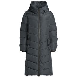 Steppmantel NEW VIEW "TM11", Damen, Gr. L, petrol, Obermaterial: 100% Polyester PES., regular fit, M&auml;ntel Steppmantel, mit weitenregulierbarer Kapuze
