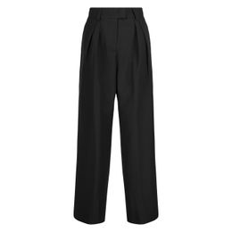 Stoffhose Nicowa "RONICA", Damen, Gr. 34, N-Gr, schwarz, Obermaterial: 90% Polyester PES. 10% Elasthan EL., relaxed fit, Hosen Stoffhose, mit weit geschnittenen Beinen