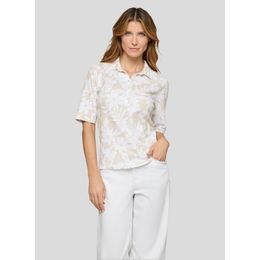 Print-Shirt Rabe "T-Shirt", Damen, Gr. 44, beige, 95%Baumwolle, 5%Elasthan, gebl&uuml;mt, gerade, Shirts
