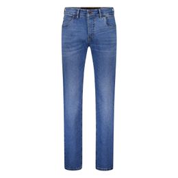 Stretch-Jeans Atelier GARDEUR "Bennet", Herren, Gr. 33-34, L&auml;nge 34, stone used, Obermaterial: 99% Baumwolle CO. 1% Elasthan EL., Jeans, Vintage-Stil