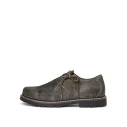 Spieth & Wensky Bootsschuh SPIETH & WENSKY "D&uuml;sseldorf", Herren, Gr. 42, braun (broken), Obermaterial: 100% Lammleder LEL., festlich, Schuhe Bootsschuh, traditioneller Haferl