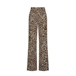 Stoffhose Nicowa "COREANA", Damen, Gr. 34, N-Gr, leo, Obermaterial: 89% Polyester PES. 11% Elasthan EL., Hosen Stoffhose, im Marlene-Stil