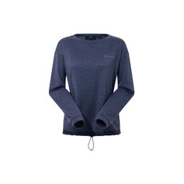 Strickpullover Berghaus "Berghaus Sweatshirt", Damen, Gr. 4XL, blau (dusk, navy blazer), Obermaterial: 100% Polyester PES., regular fit, Rundhals, Pullover Strickpullover, klassisch geschnitten