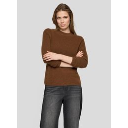 Strickpullover Rabe "Pullover", Damen, Gr. 44, braun, 100%Kaschmir, unifarben, gerade, gerader Abschluss, Pullover Strickpullover