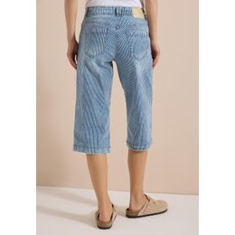 Loose-fit-Jeans Cecil, Damen, Gr. 31, L&auml;nge 19, vanillewei&szlig;, Jeans, 82% Baumwolle, 15% Polyester, 3% Elasthan, unifarben, kniebedeckend, Jeans, 5-Pocket-Style