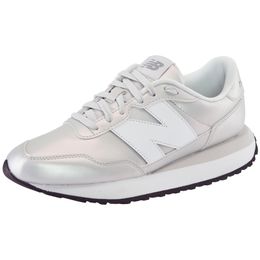 Sneaker New Balance "237", Damen, Gr. 36,5, silber metallic, nb 103 wei&szlig;, Synthetik, Schuhe Sneaker