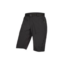 Fahrradhose ENDURA "ENDURA Shorts", Herren, Gr. L, N-Gr, schwarz, Obermaterial: 100% Nylon NY., regular fit, Hosen Fahrradhose, mit Bel&uuml;ftungs&ouml;ffnungen