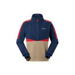 Strickpullover Berghaus "Berghaus Fleece", Herren, Gr. S, bunt (dusk, kelp, molten lava), Obermaterial: 100% Polyester PES., regular fit, Rundhals, Pullover Strickpullover, in Hochwertiger Qualit&auml;t