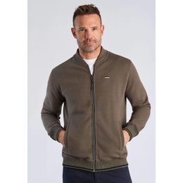 JACK'S INN 54 Cardigan JACK&rsquo;S "Cardigan Comfort Fit", Herren, Gr. L, dk olive, Obermaterial: 60% Baumwolle, 40% Polyester, Strickjacken