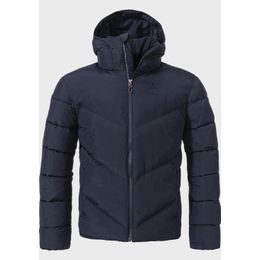 Sch&ouml;ffel Funktionsjacke SCH&Ouml;FFEL "Urban Ins Jacket Style Lodos MNS", Herren, Gr. 48, blau (8820, blau), Oberstoff: 63% Nylon, 37% Baumwolle. Futter: 100% Polyester. Futter: 100% Polyester. F&uuml;llung: 100% Polyester, regular fit, hoch geschlossener Ausschnitt, Jacken Funktionsjacke